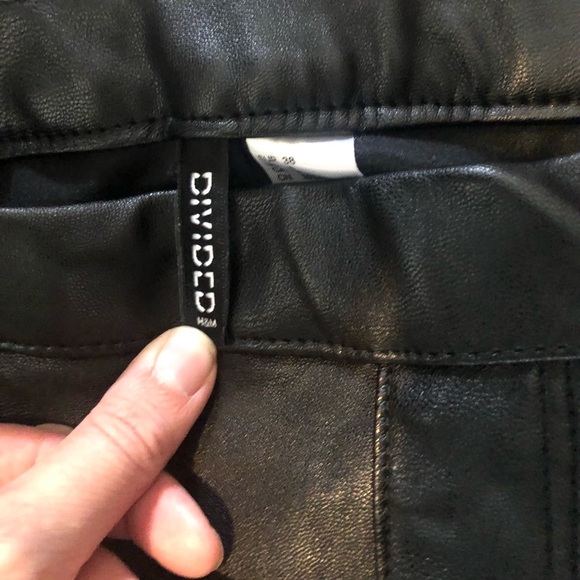Divided | Pants & Jumpsuits | Leather Pants | Poshmark